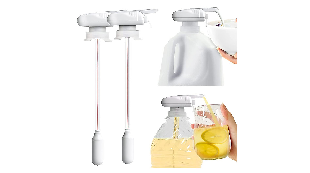 Automatic Drink Dispenser, Electric Drink Dispenser, Milk Pump Gallon ...