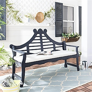 SAFAVIEH PAT6741A Outdoor Collection Azusa Bench