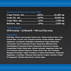 Annamaet Impact – High-Energy Dense Nutrition Supplement for Dogs – Helps Support Healthy Weight in Canine Athletes, Post-Surgical Dogs and Dogs with Fast Metabolism - 1 lb