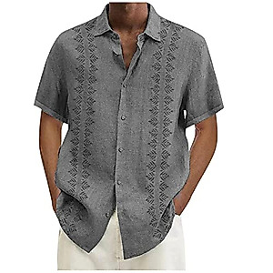 Men's Shirts Regular Fit Athletic Short Sleeve Slim Fit Shirts Generic, St Patricks Day Hawaiian Shirts for Men T-Shirt for Teen Boys .com Mens Linen Sets for Men Graphic Tees Men Vintage 90s
