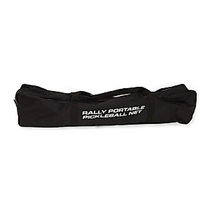 PickleballCentral Rally Pickleball Net, Portable Net System, Indoor/Outdoor, Pickleball Training Aids, Regulation Size, Alloy Steel Frame, Net and Carry Bag