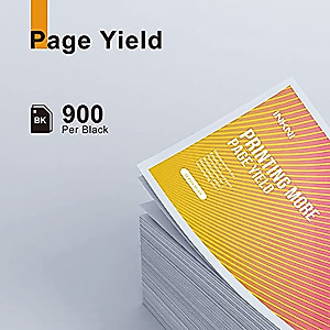 InkNI Remanufactured Ink Cartridge Replacement for Epson 802 802XL T802XL for Workforce Pro WF-4730 WF-4734 WF-4740 WF-4720 EC-4020 EC-4030 EC-4040 Printer Ink (Black, 2-Pack)