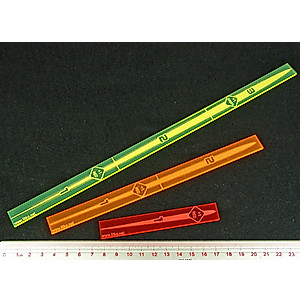 LITKO Space Fighter Multi-Range Fire Gauge Set | Compatible with Star Wars: X-Wing | Set of 3 (Multi-Color)