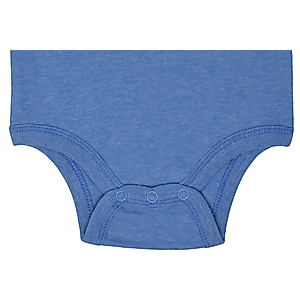 STAR WARS Baby Yoda Newborn Baby Boys 2 Pack Short Sleeve Baby Bodysuits Blue/White 3-6 Months