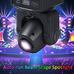 Tomshine Moving Head 15 colours and 8 gobos DJ Lights 9 / 11 Channel 30W LED Stage Light with colours mix for Party Disco DJ Show KTV