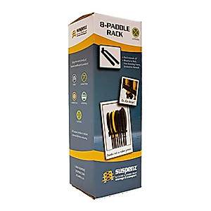 Suspenz 8-Paddle Rack, Black (34-0008), 18", Kayak