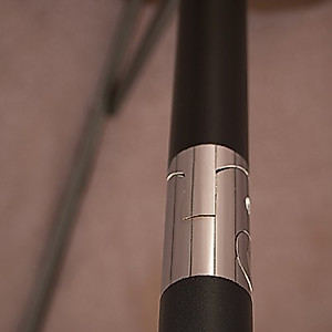 Silverylake 8ft Outdoor Patio Umbrella, UV Protection and Water Proof Umbrella for Backyard, Poolside, Deck and Garden Brown