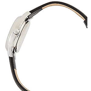 Timex Women's T29291 Porter Street Black Leather Strap Watch