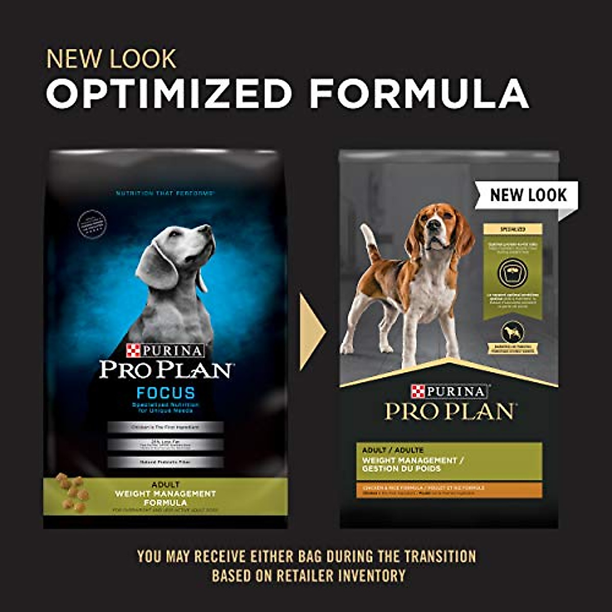 Purina Pro Plan Weight Management Dry Dog Food Chicken and Rice Formula - 6 lb. Bag