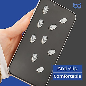 HILEEN 6 Pairs Replacement Nose Pads Nose Piece for Oakley Feedback OO4079 | Holbrook Metal OO4123 | Gauge 6 OO6038 | Gauge 8 OO4124 | Crosshair OO4060 OO6014 OO4069 | Elmont M L OO4119 Sunglass