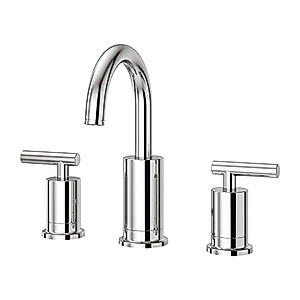 Pfister Contempra Bathroom Sink Faucet, 8-Inch Widespread, 2-Handle, 3-Hole, Polished Chrome Finish, LG49NC1C
