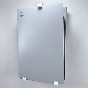 3D Cabin PS5 Wall Mount Wall Bracket Holder Stand for Play Station 5 Disc Triple Support Any Orientation White Right