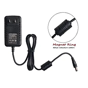 AZOR Pedal Power Adapter with Vintage Fuzz Guitar Effect Pedal with True Bypass Mini Pedal