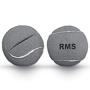 RMS Walker Glide Balls - A Set of 2 Balls with Precut Opening for Easy Installation, Fit Most Walkers (Grey),2 Count (Pack of 1)