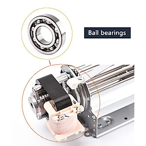 BLOT BLOTMC Fireplace Blower Kit for Monessen Hearth, Martin Fireplaces, Monessen Fireplace Blower Martin Fireplace Blower Replacement, Blower Kit for Majestic Martin 400DVB Direct Vent Series