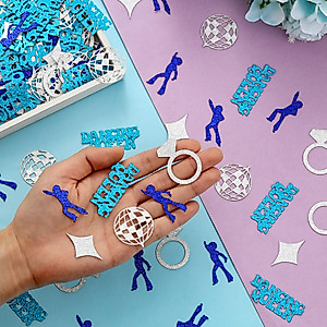 Balterever You are The Dancing Queen Decorations Dancing Queen Confetti Disco Bachelorette Party Table Confetti Dancing Queen Table Decor for Bachelorette Bridal Shower Engagement Party Decors