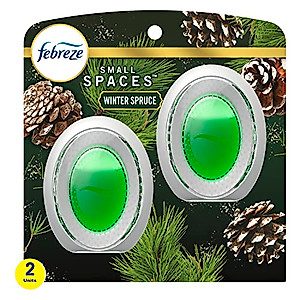 Febreze Small Spaces Air Freshener Limited Edition Scents (Winter Spruce, 2 Pack)
