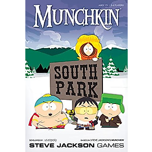 USAOPOLY Munchkin South Park | Card Game Featuring South Park Characters | Based on The Steve Jackson Munchkin Games | Officially-Licensed Comedy Central & South Park Board Game & Merchandise.
