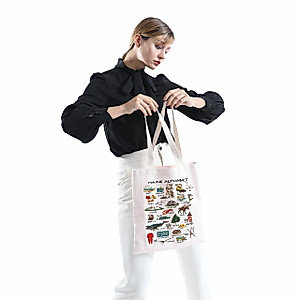 Maine Tote Bag Maine State Gift Maine Camping Gift Maine Keepsake Gift for Native Mainer (Maine Tote)