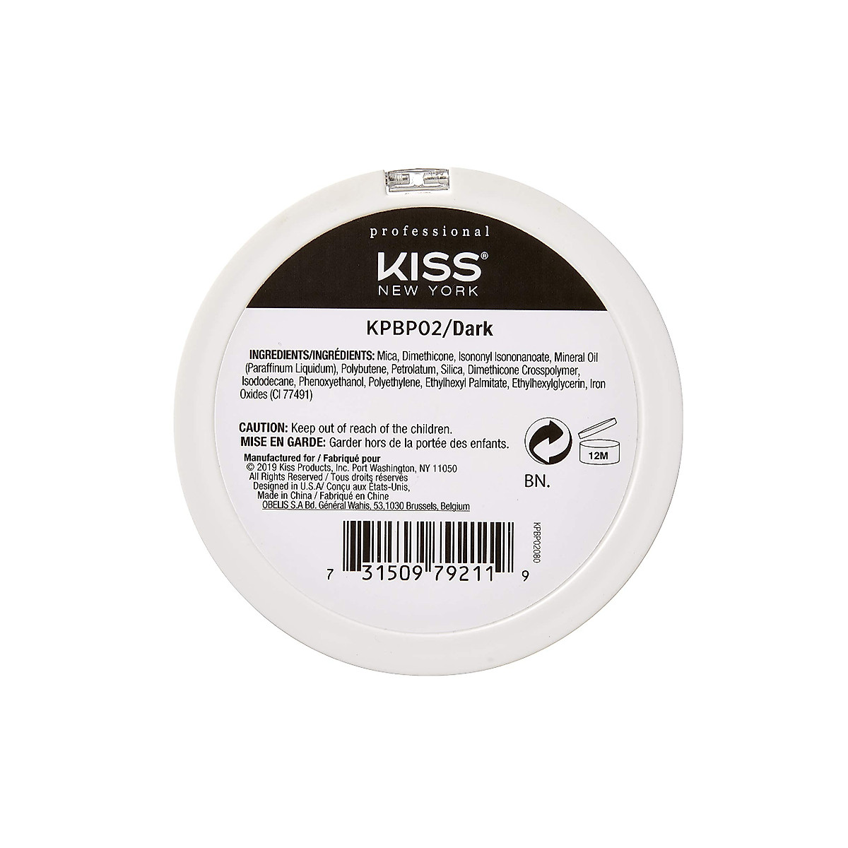 KISS Pro Touch Glow & Bronze Powder for Face & Body- KPBP02 (Powder-Deep)