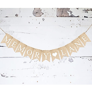 Swanky Party Box | Memory Lane Banner for High School or College Graduation or Reunion, Anniversary, or Wedding
