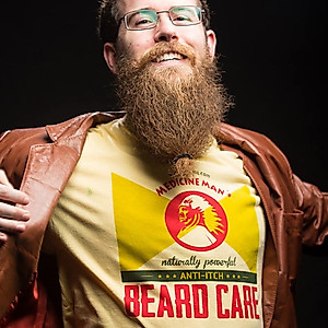 Medicine Man’s Beard Balm; Promotes Healthy Beard Growth, Premium Natural and Organic Butters and Oils, 2 Ounce, Mild Hold