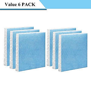 Sinnya 6 Pack Filter T HFT600 Filter Compatible with HFT600 HEV615 HEV615B HEV615W HEV620 HEV620B HEV620W HEV-615 HEV-615B HEV-615W HEV-620 HEV-620B HEV-620W