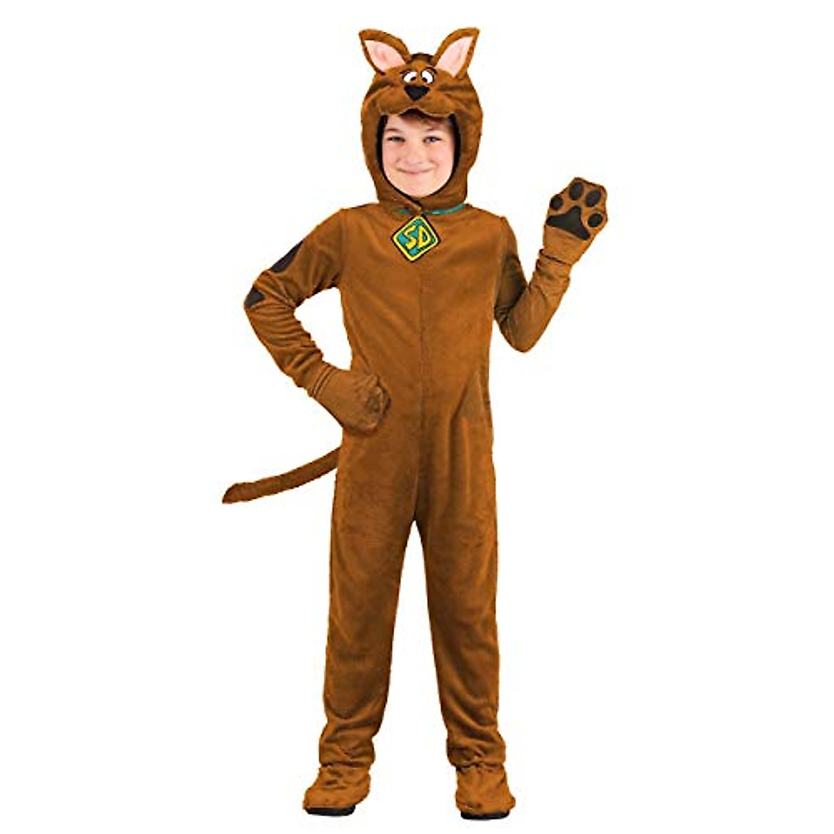Kids Deluxe Scooby Doo Costume - M