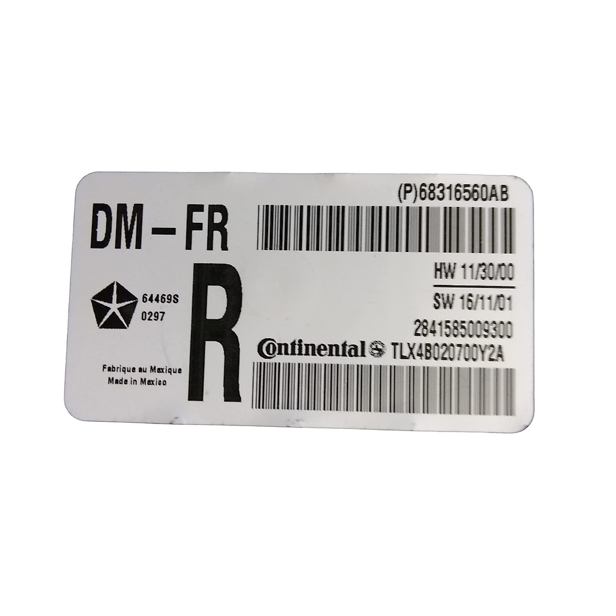 Door Module front right (passeger) 68245460AB compatible with dodge durango 2011-2017, journey 2012-2017