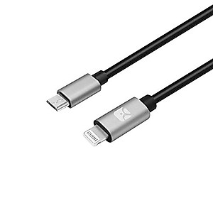 iOS 15 to MicroUSB OTG Cable Commpatible with Shure MV5, MV51, MV7, MV88+ and Mvi (AMV-LTG15), Motiv Products, 1.5m 5feet, for iPhone 13 12 Mini Pro Max,11, Xs Xr, New SE 8, AMV-LTG15 Replacement
