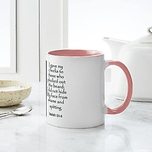 CafePress Shroud Of Turin Scripture Mug Ceramic Coffee Mug, Tea Cup 11 oz