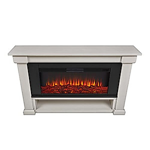 Real Flame Bristow Landscape Electric Fireplace, Bone White