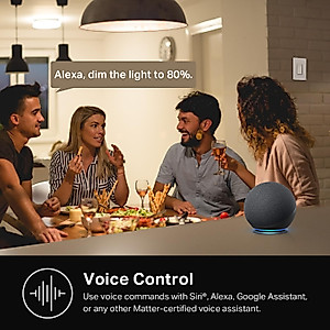 Kasa Smart Dimmer Switch HS220, Single Pole, Needs Neutral Wire, 2.4GHz Wi-Fi Light Switch Works with Alexa and Google Home, UL Certified, No Hub Required