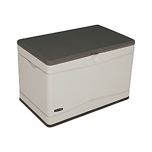 Lifetime Deck Storage Boxes and Bench Combo (80 Gallon + 116 Gallon)