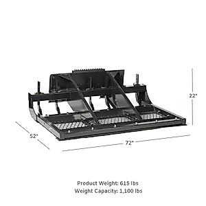 Titan Attachments 72-in Skid Steer Land Planer