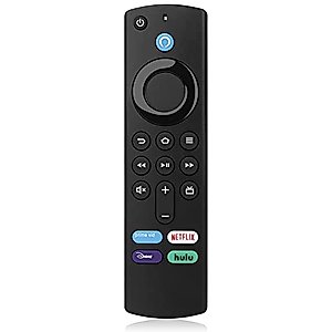 Replacement Voice Remote fit for Fire TV (3rd Gen, Pendant Design),Fire TV Stick (2nd Gen,3r Gen,4K,4K Max),Fire TV Stick Lite,Fire TV Cube Remote (1st and 2nd Gen)