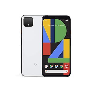 Google Pixel 4 XL - Clearly White - 64GB - Unlocked (Renewed Premium)