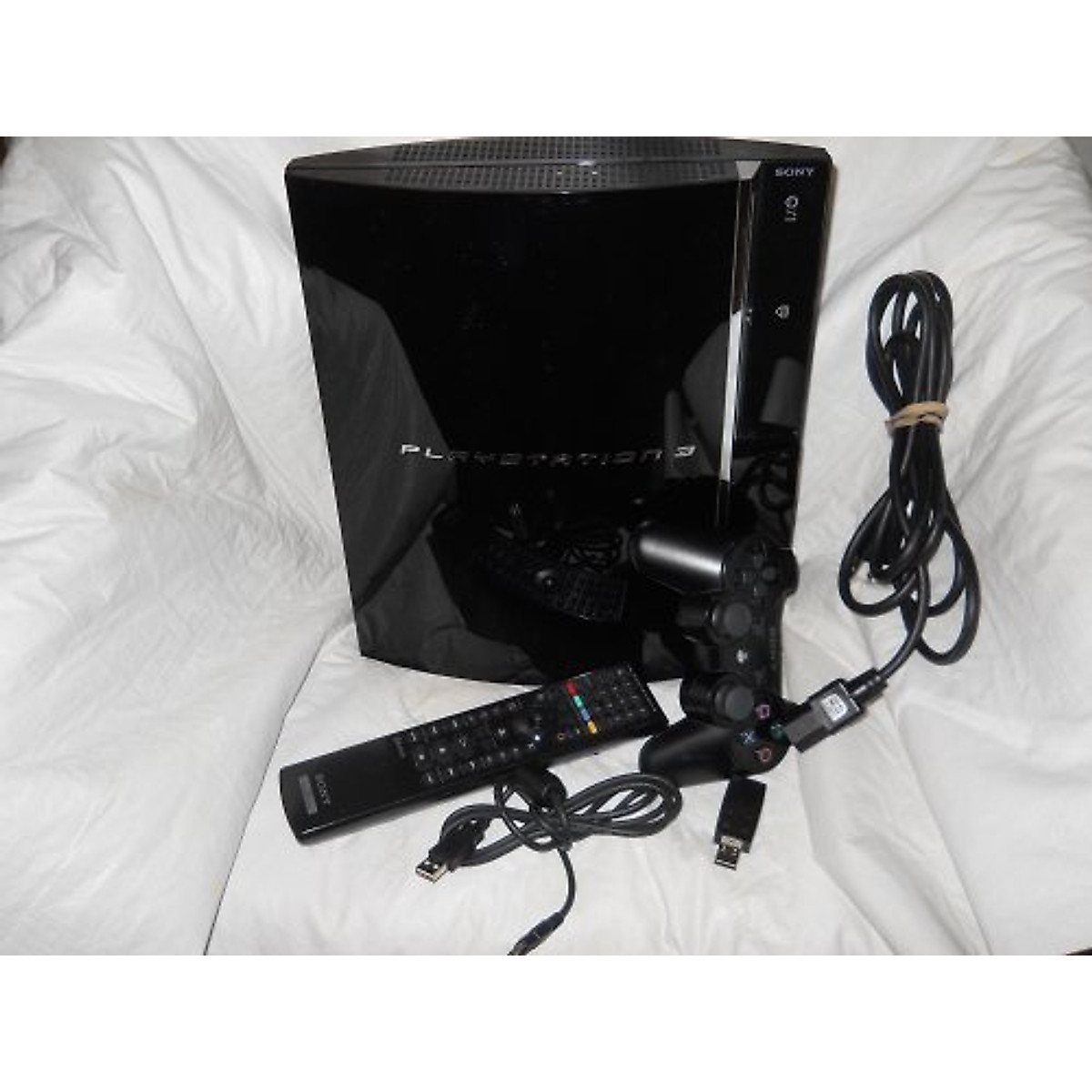 Ps3 Sony Playstation 3 60gb 60 gig Fully Backwards Compatible Model CECHA01 Console System with 4 USB ports and Memory card reader ports