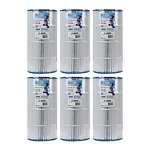 Unicel C-8600 Filter Cartridge Hayward Star Clear II C1500 CX800RE PA80 (6 Pack)