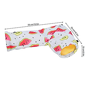 Hamster Tunnel Bed,Funny Hamster Corner Hideaway Tunnel Fruit Pattern Small Pet Tunnel Toy for Ferret Rat Chinchillas Hammock Sleeper Cage Accessories