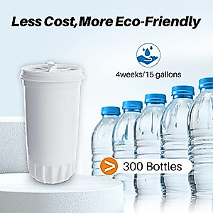 PUREPLUS NSF53 Lead Removal ZR-017 Water Filter, Replacement Cartridges for ZR-001, ZR-003, ZR-004, ZR-006, ZR-008, ZR-600, ZR-012, 5-Stage Filtration, 3PACK