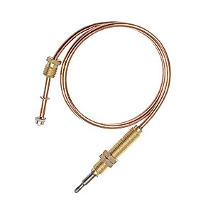 Timsec 2Packs Fire Pit Thermocouple F273117, Tank Top Heaters Lead Compatible with Mr Heater MH12C, MH12T, MH12CS, MH12TS, MH24T, MH24TS, MH42T, Replace# F273100, F273105, F273200, F273300, F273305