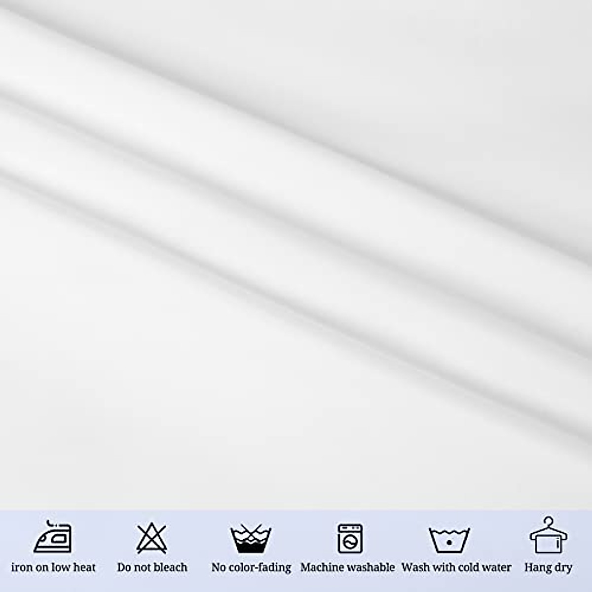 10 Pack Polyester Tablecloth, 60 x 102 Inch White Polyester Table Cloth for 6 Feet Rectangle Tables, Stain and Wrinkle Resistant Washable Table Cover for Kitchen Wedding Banquet Restaurant Party