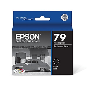 EPSON T079 Claria Hi-Definition -Ink Standard Capacity Black -Cartridge (T079120) for select Epson Artisan Photo Printers