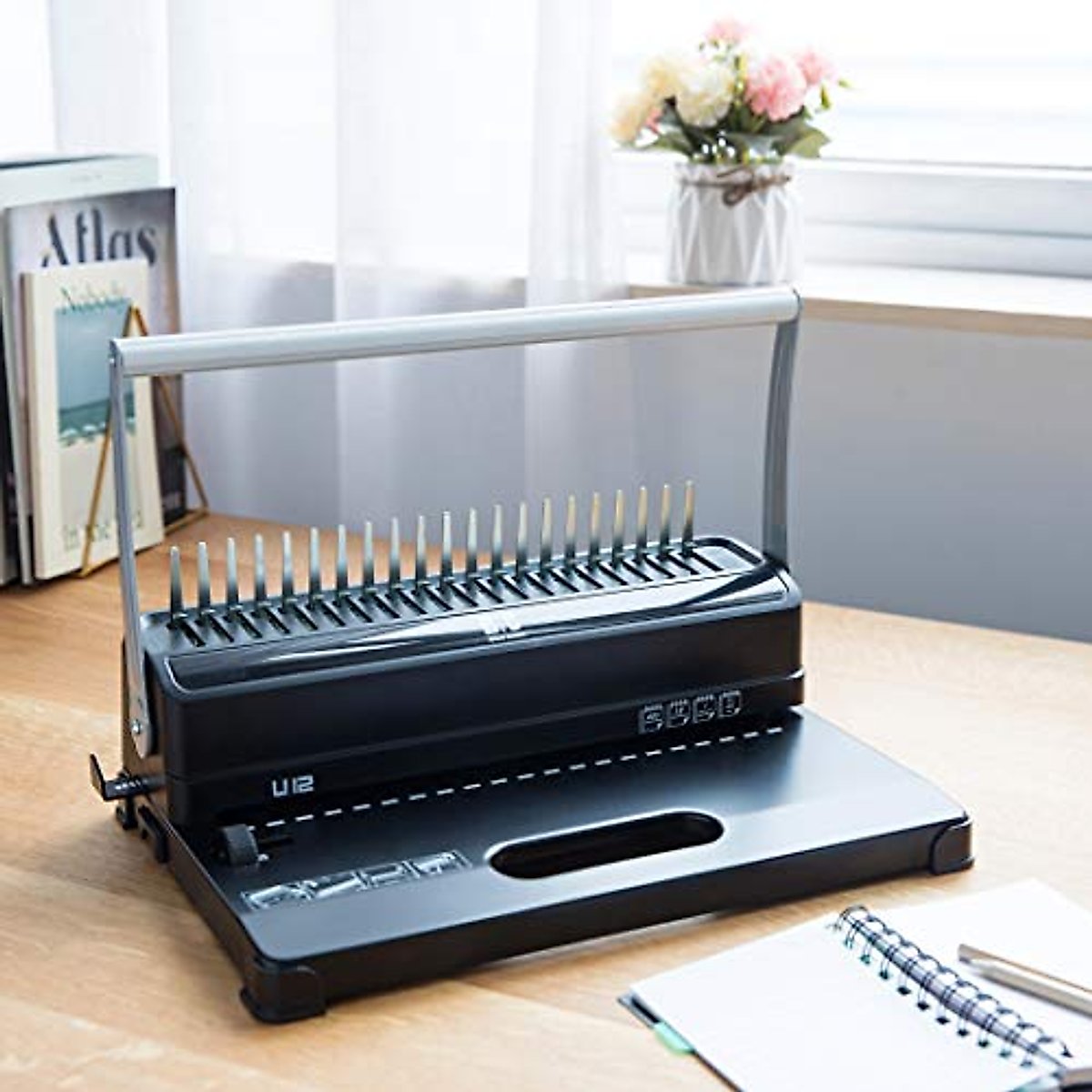 BNC U12 21-Hole Binding Machine 450 Page Binding Capacity and 12 Page Punching Capacity