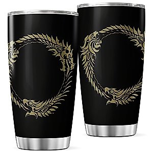 Tumbler Elder Stainless Scrolls Steel Online Coffee 20 30 Oz Insulated