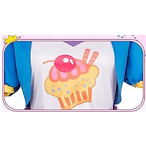 Sshine2022 Pinkie Pie Costume for Cosplay Women Men festival Outfit Halloween Christmas Carnival Party Uniform (Female M)