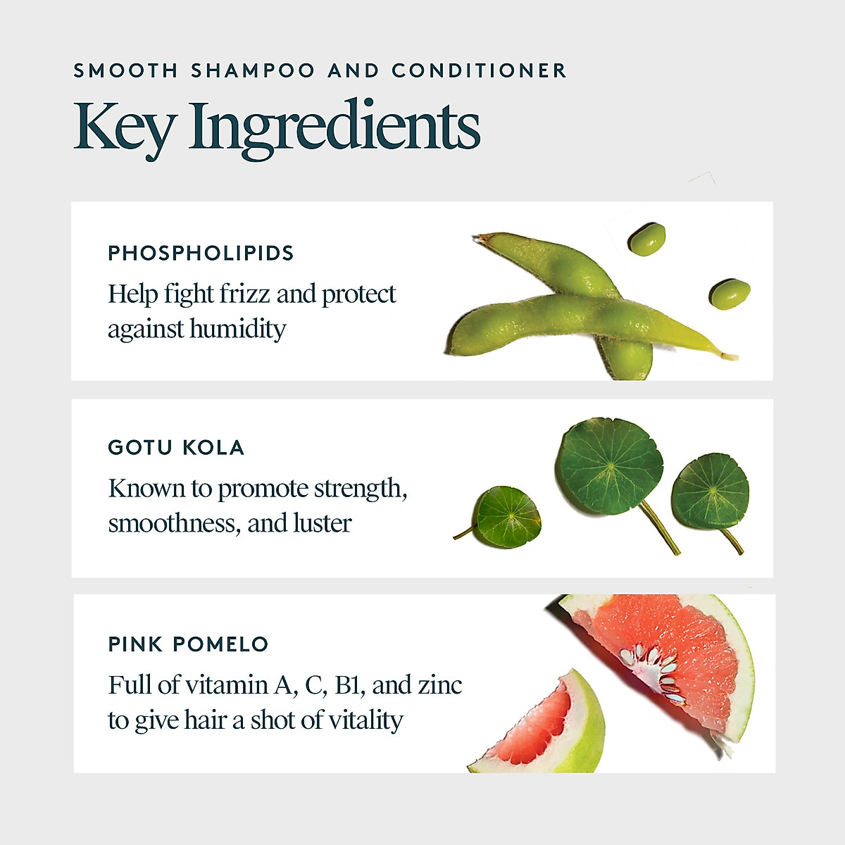 Virtue Smooth Sulfate Free Shampoo and Conditioner Set for Frizz Control for Curly Hair, Safe for All Hair Types, Color Safe