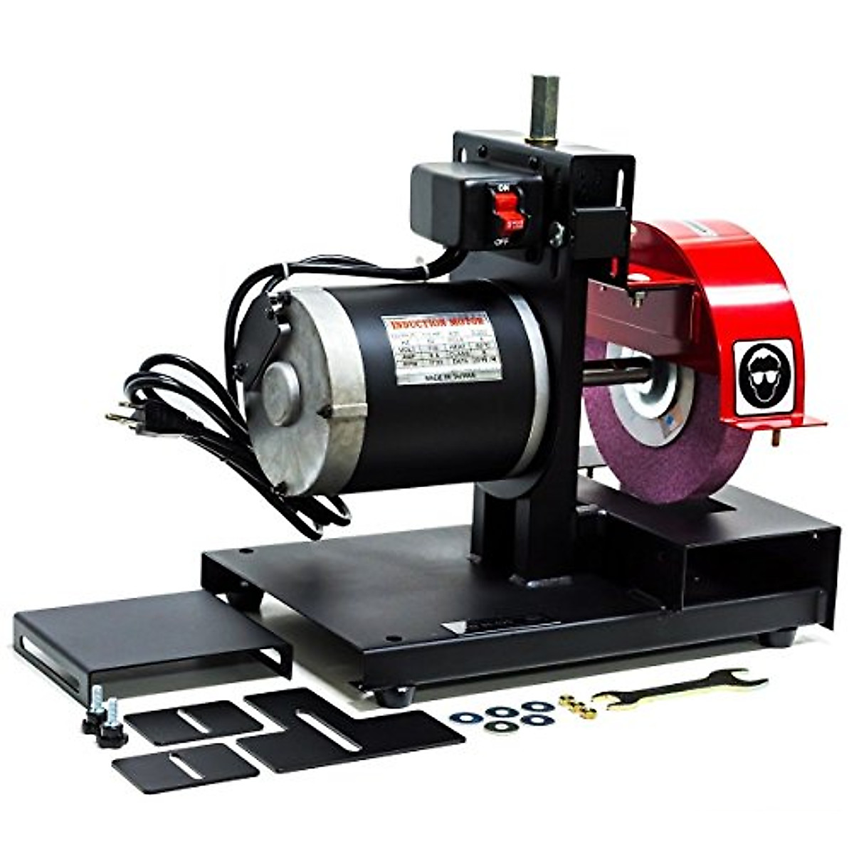 Oregon Economy Lawn Mower Blade Sharpener and Grinder, 1/3 HP 88-025, 1750 RPM Motor, Single Direction