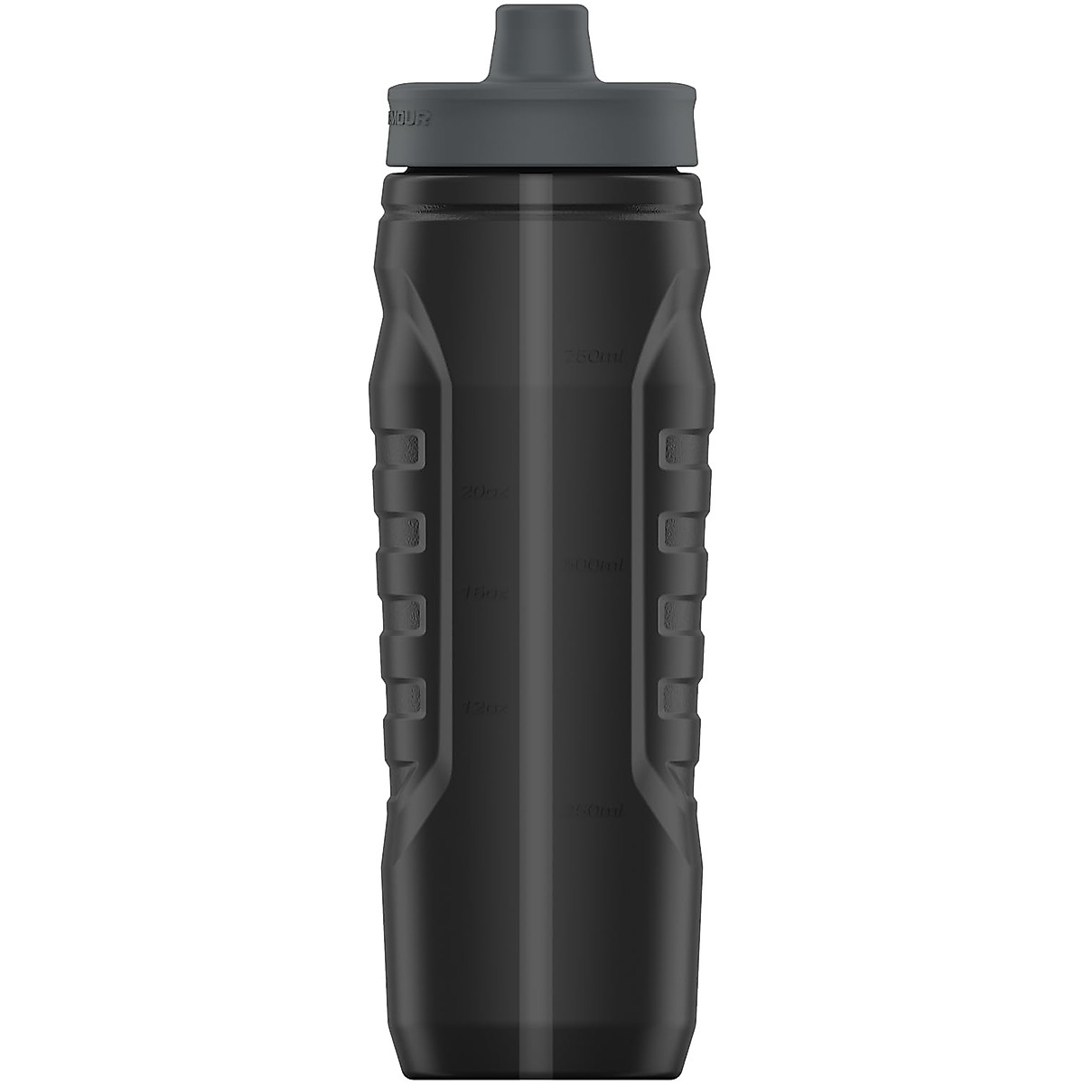 Under Armour Squeeze Water Bottles, 32 oz Water Bottles, Sideline Sports Water Bottle with Quick-Shot Lid, Quick & Easy Hydration, Gym Water Bottles, Squeeze Bottle, 1 32oz Bottle